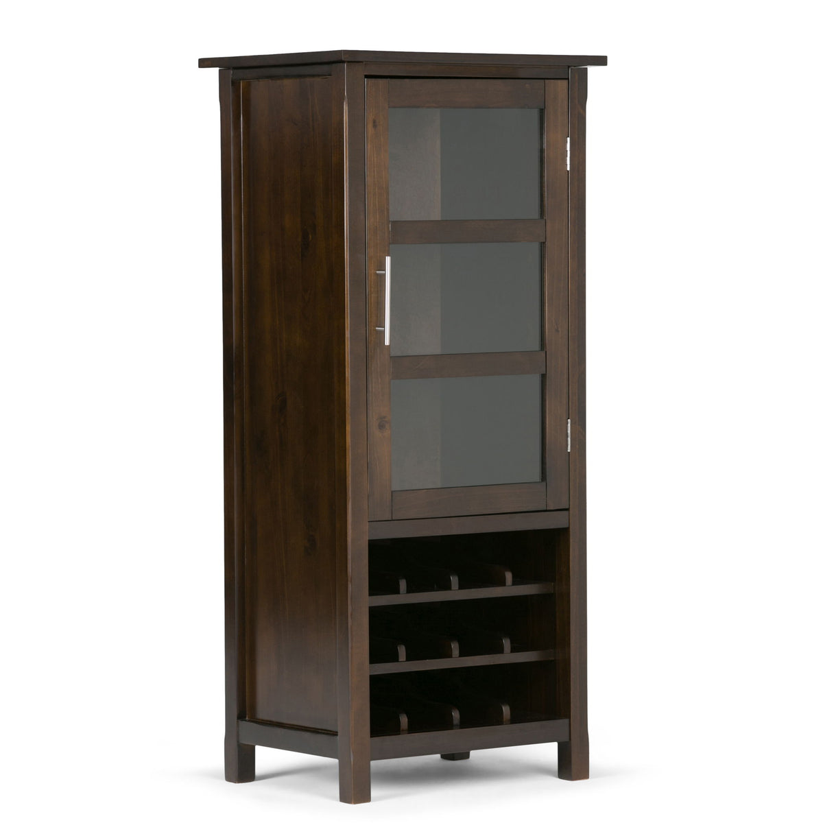 Avalon - High Storage, Wine Rack Cabinet — Furniture and Mattress Near Me